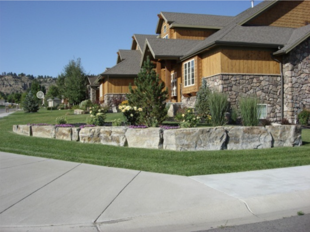 Montana Modern Retaining Wall – Billings Nursery